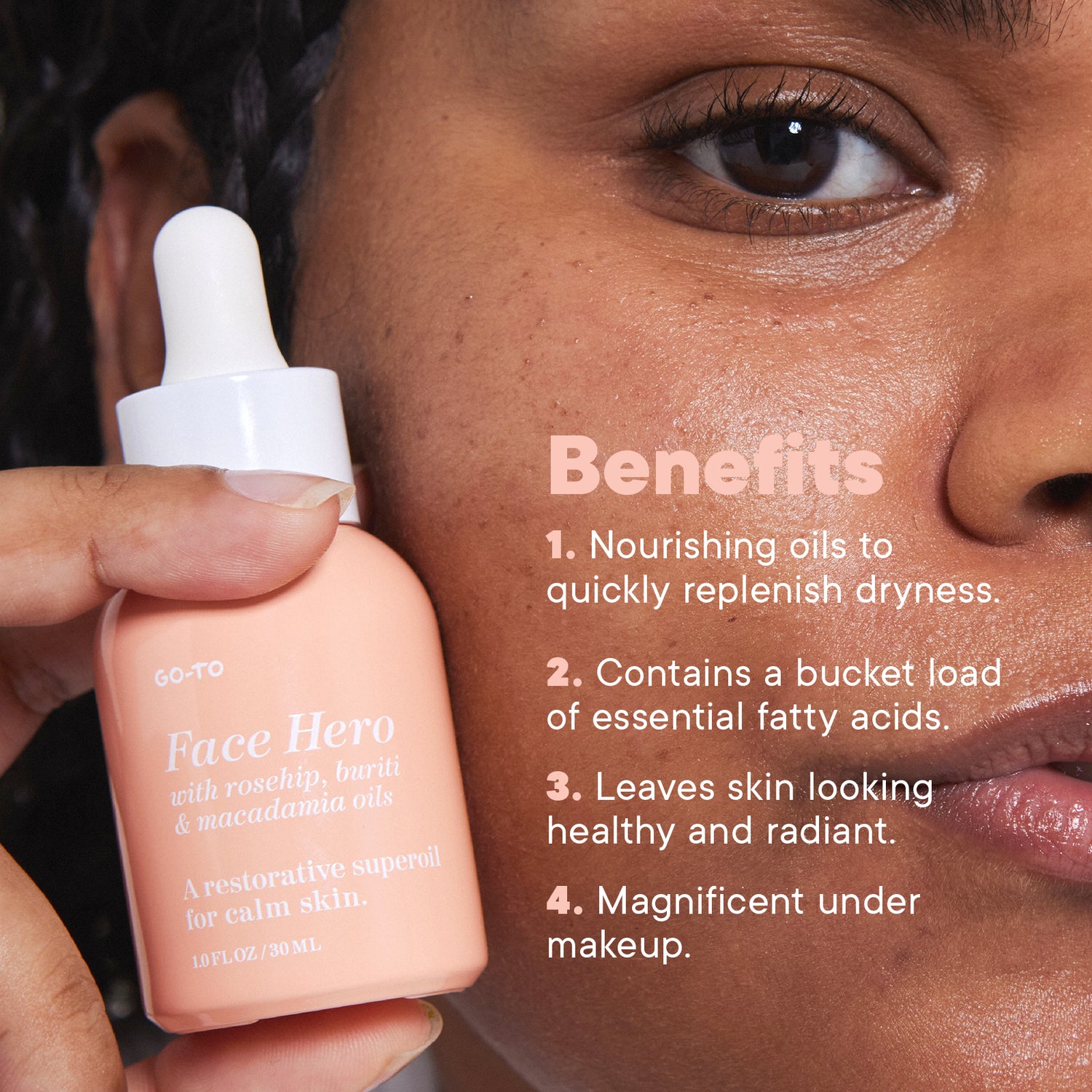 Face Hero | The Restorative Superoil | Go-To Skin Care
