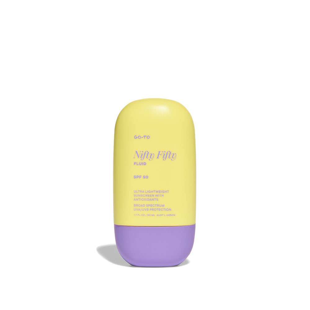Nifty Fifty Fluid | Ultra Lightweight Sunscreen | Go-To Skincare