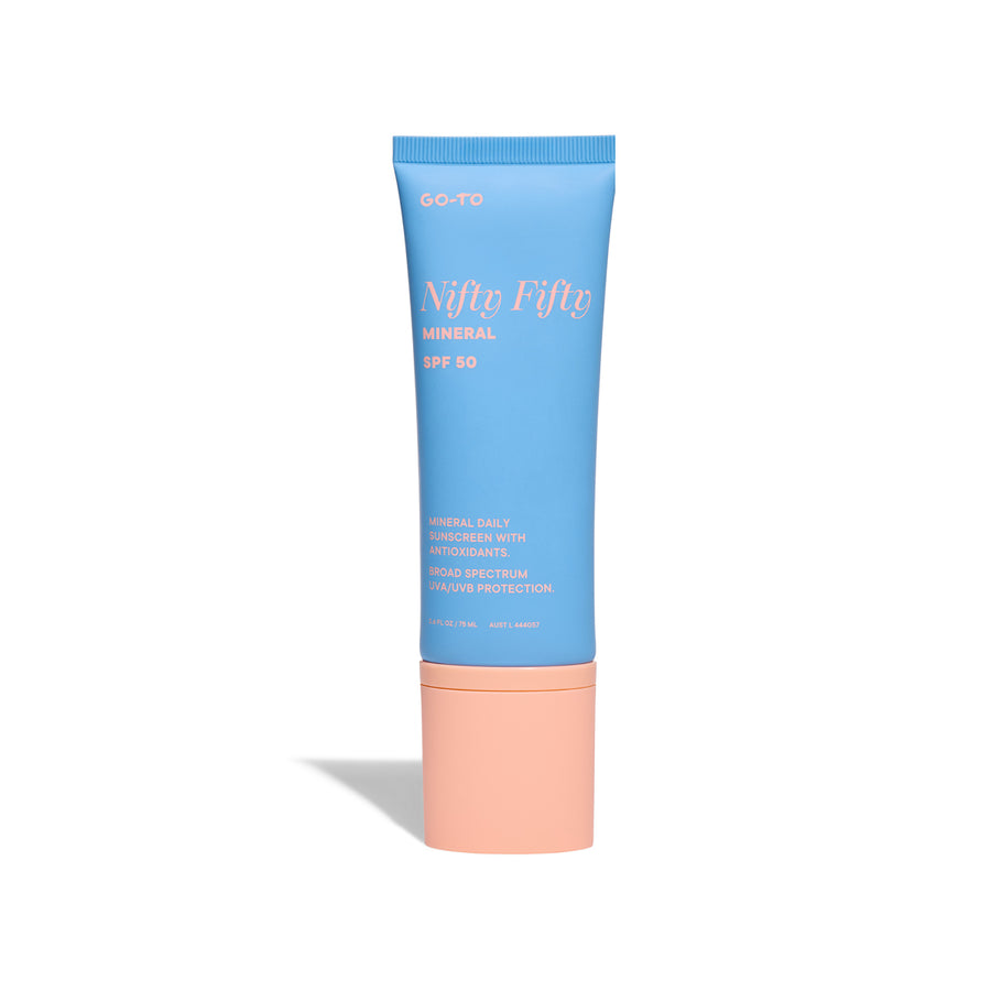Nifty Fifty Mineral | Mineral Sunscreen | Go-To Skincare