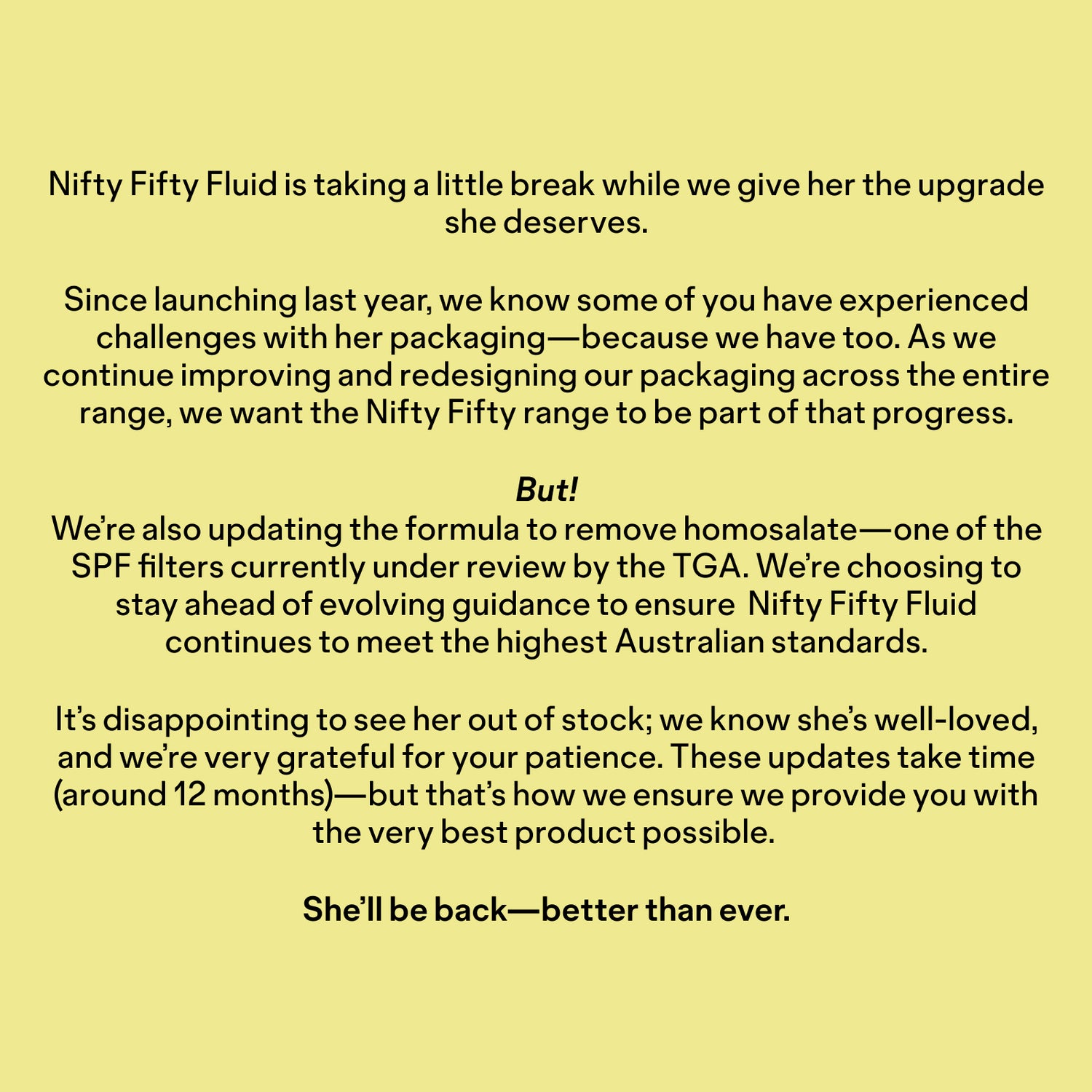 Nifty Fifty Fluid | Ultra Lightweight Sunscreen | Go-To Skincare